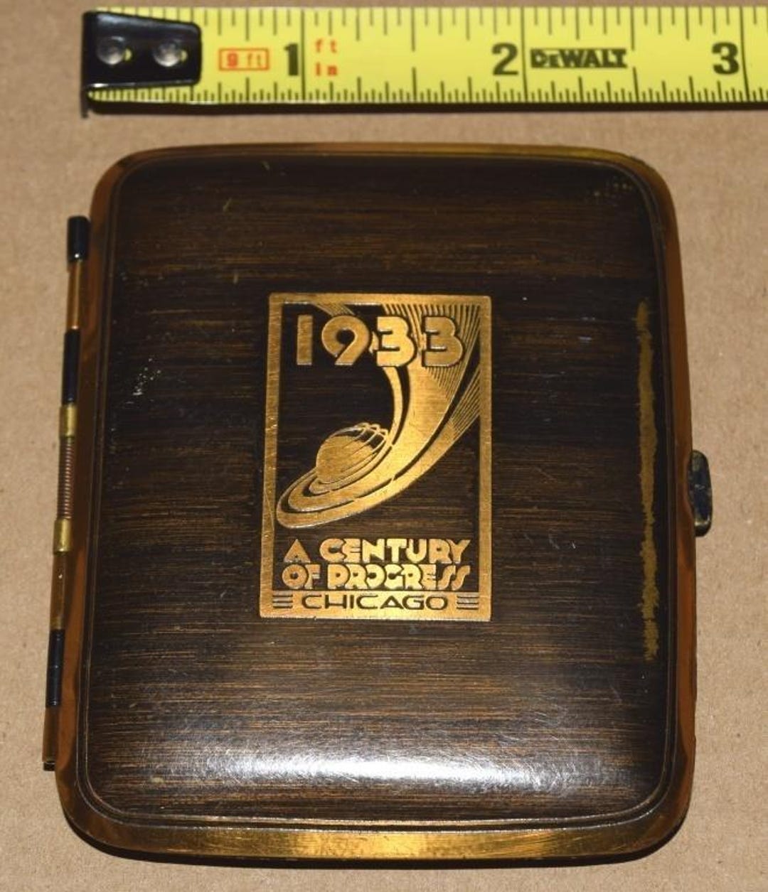 1933 A Century of Progress Chicago Worlds Fair Cigarette Case - Etsy