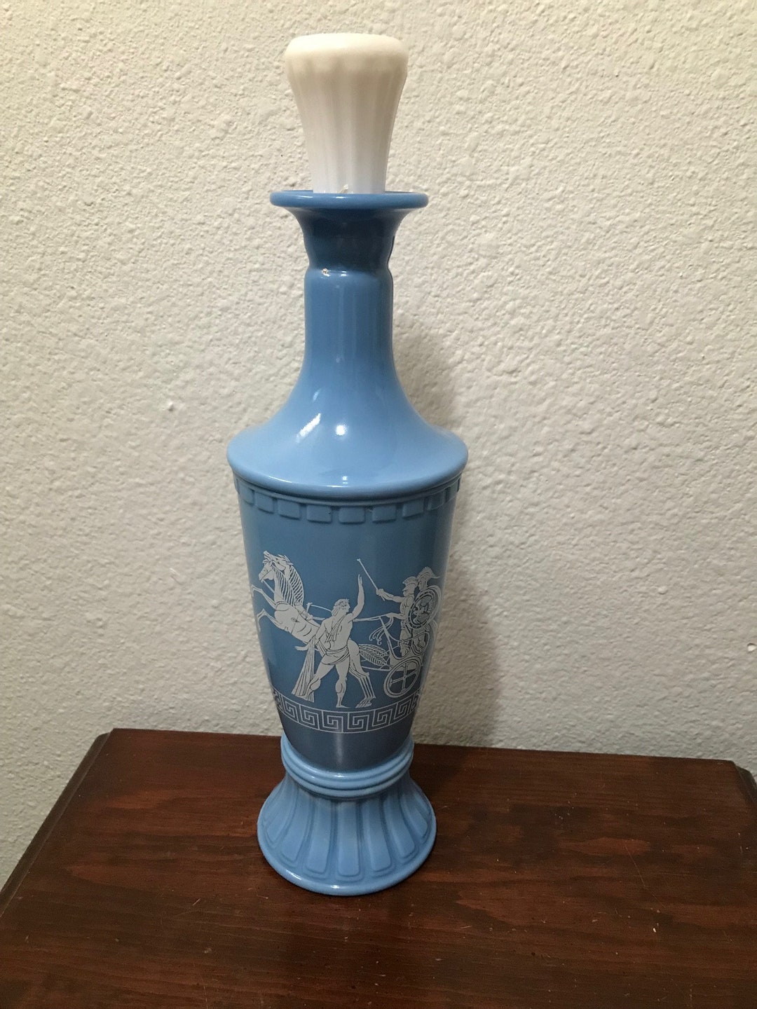 Vintage Jim Beam "beam's Olympian" Wedgewood Decanter - Etsy