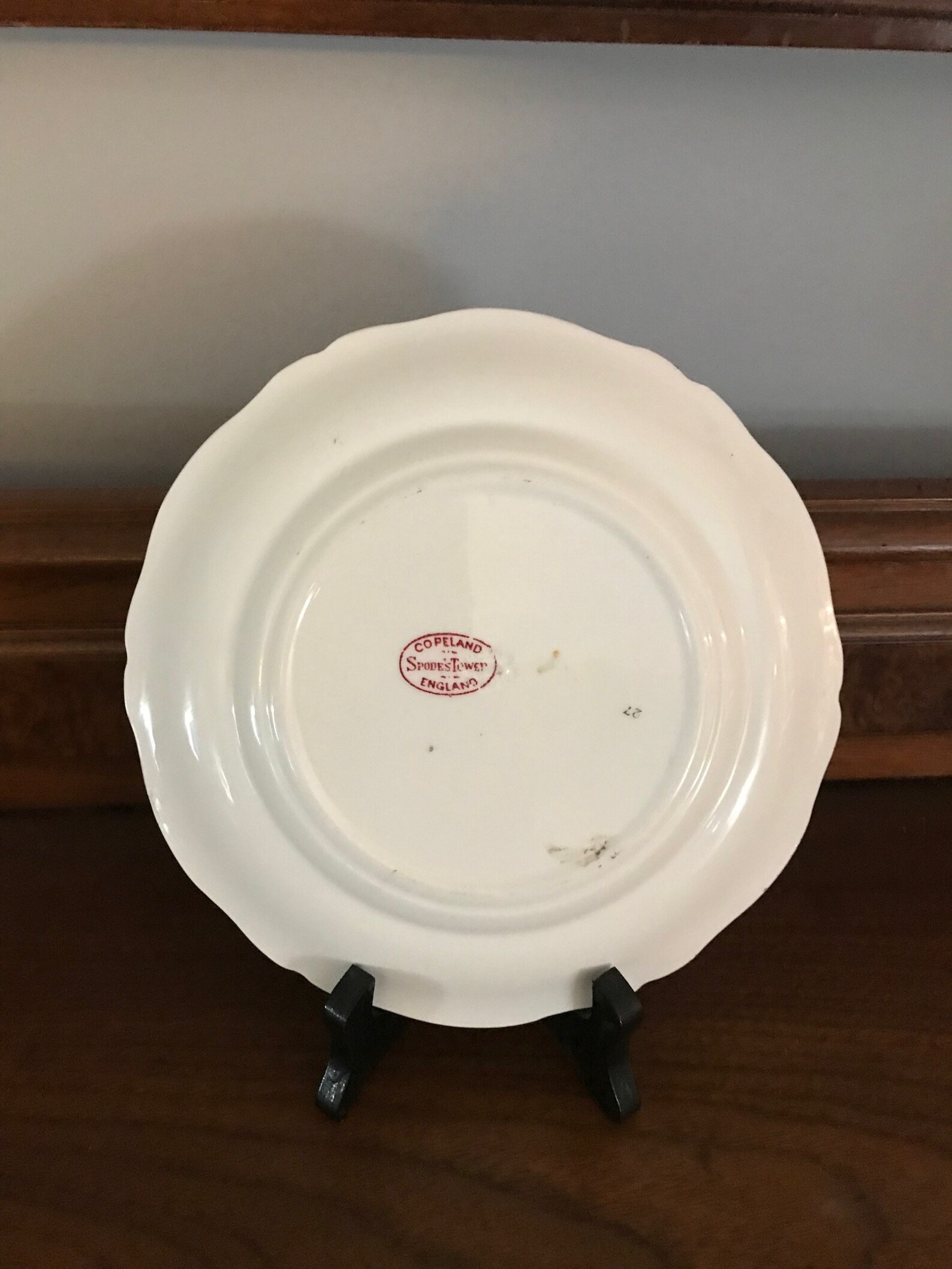 Copeland Spode's Tower Pink 7 1/2 Inch Salad Plate (old Stamp) - Etsy