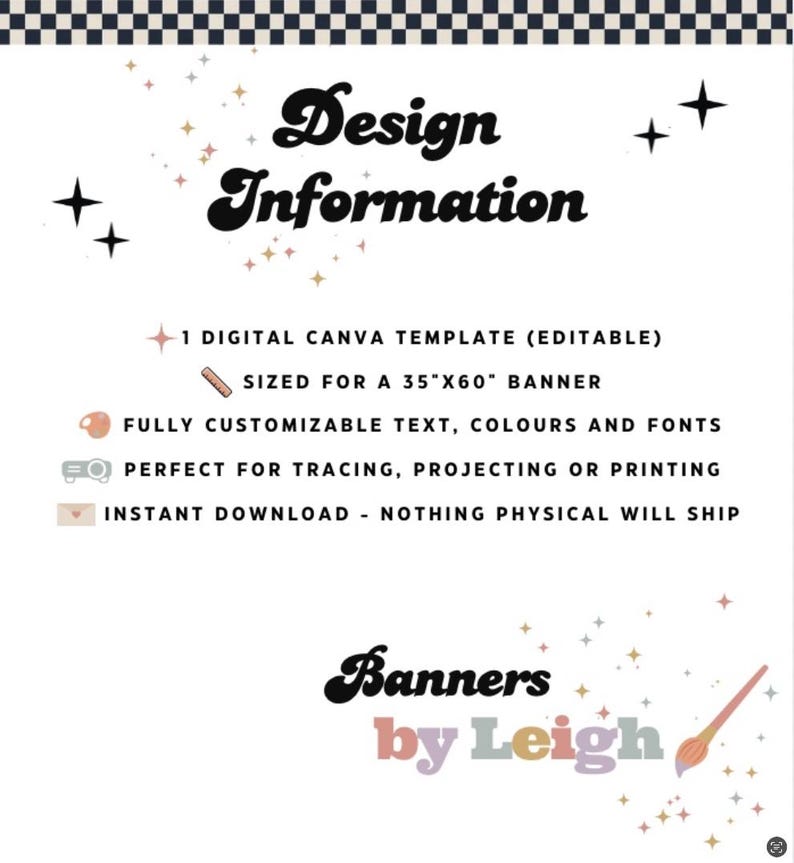 Pj's & Prosecco Editable Canva Banner Template | Customizable Design - Etsy