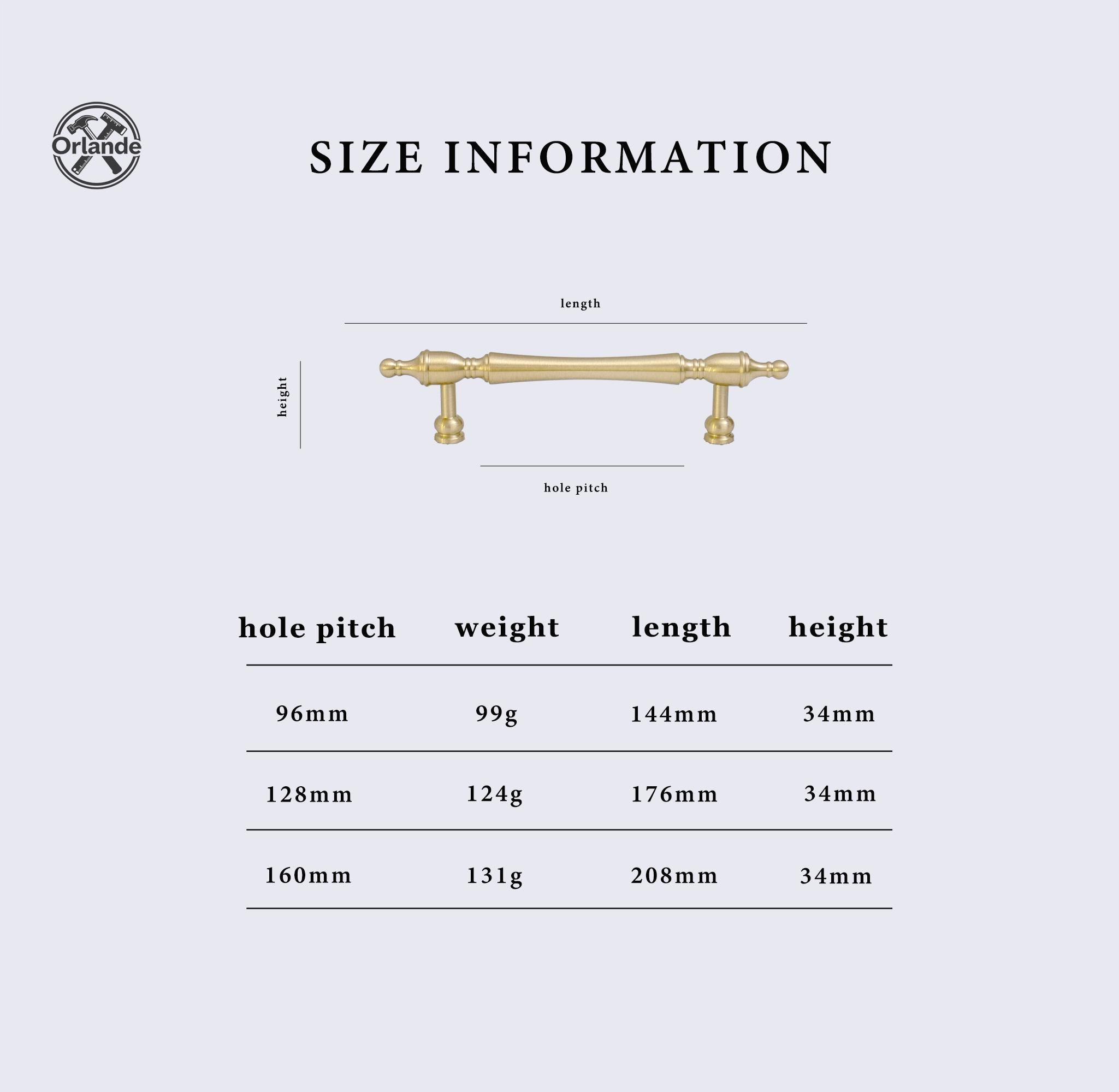 French Style Octagon Copper Brass Cabinet Door Handle, Bathroom Cabinet ...