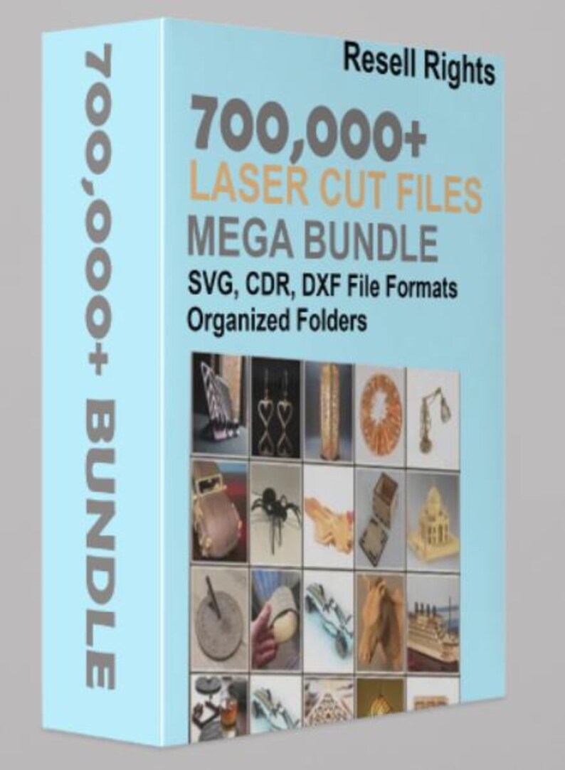 700,000+ Laser Cut Files SVG DXF Mega Bundle (digital Download) - Etsy