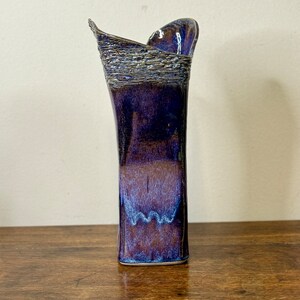 Vintage Handmade Signed Studio Pottery Vase Post Modern Era - Etsy