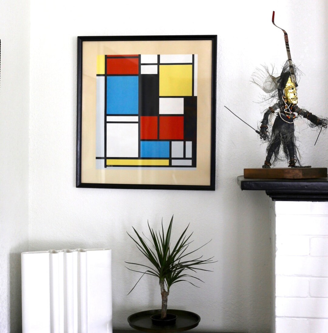 Piet Mondrian Tableau No. 2 Screen Print CLS Gallery New York - Etsy