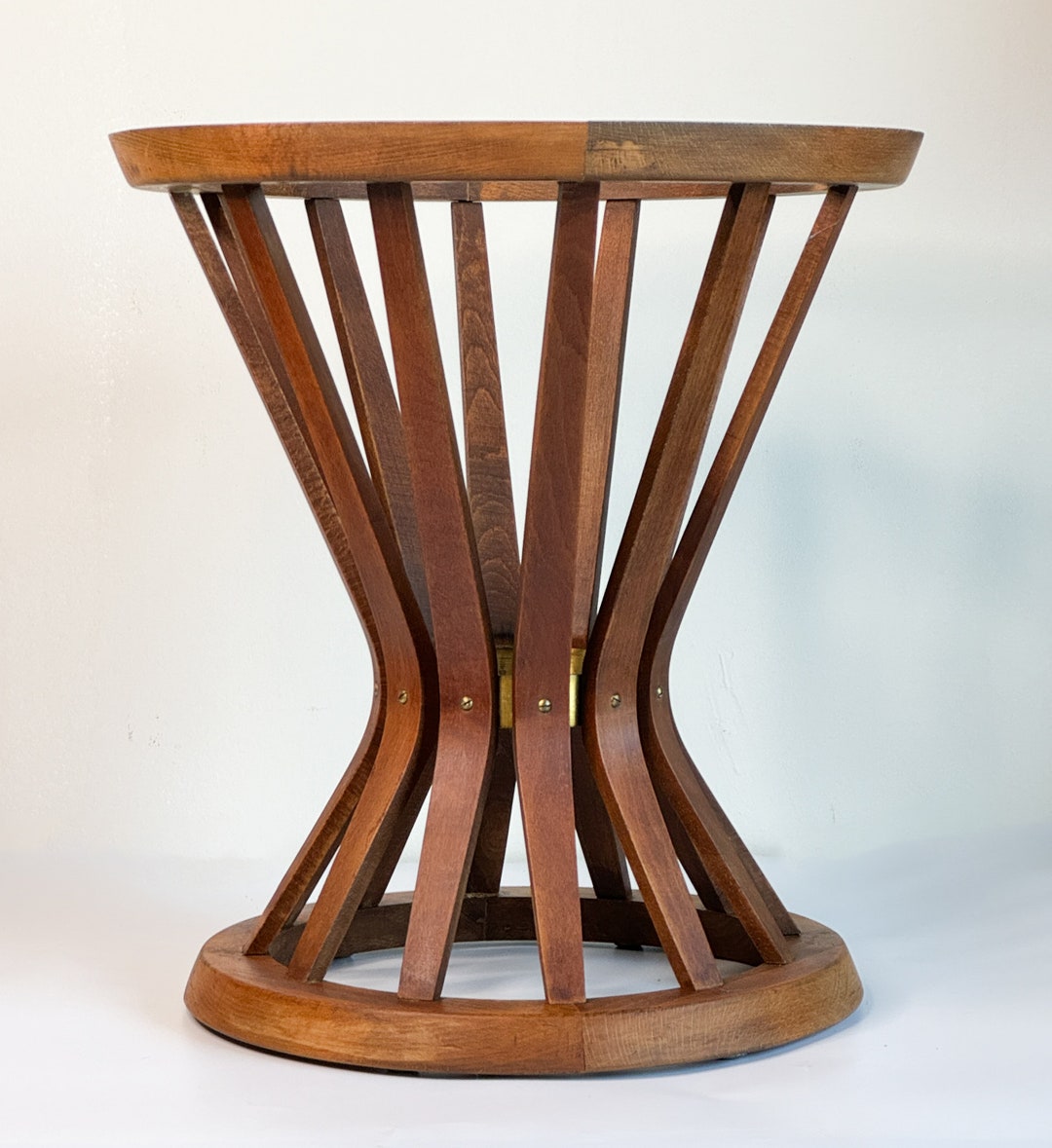 Vintage Edward Wormley for Dunbar Sheaf of Wheat End Table Base Mid ...