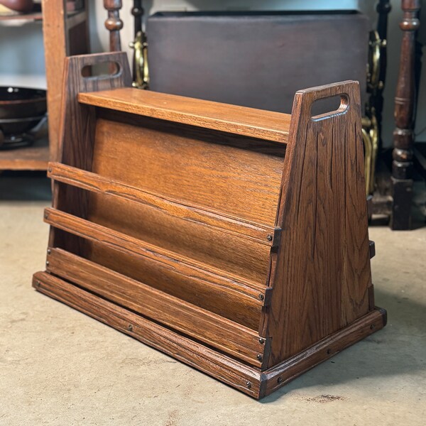 Double Sided Magazine Rack - Etsy