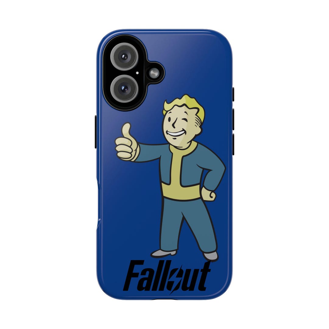 Vault Boy Thumbs up Phone Case | Fallout Blue Protective Case - Etsy