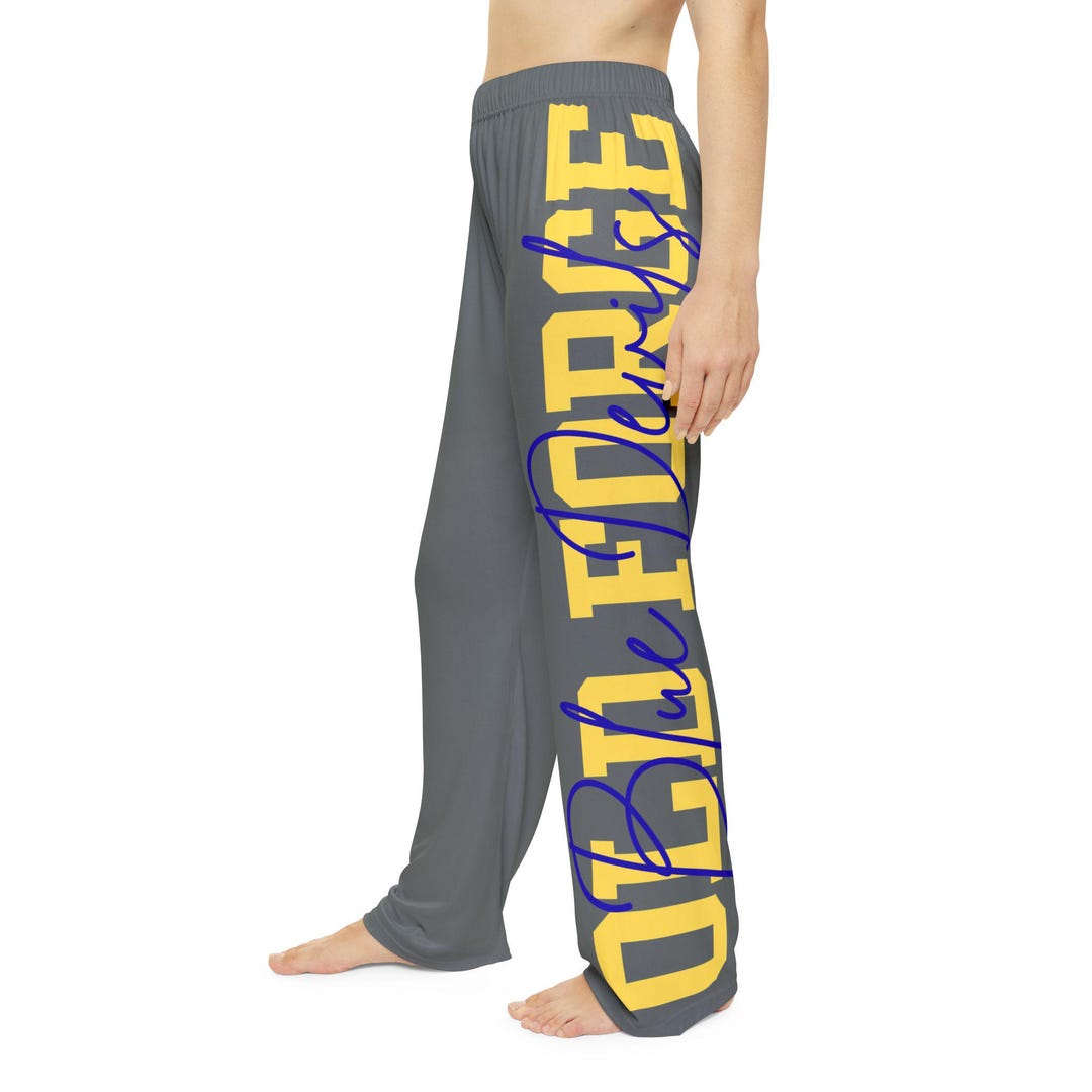 Old Forge Blue Devils Women's Pajama Pants (AOP) - Etsy