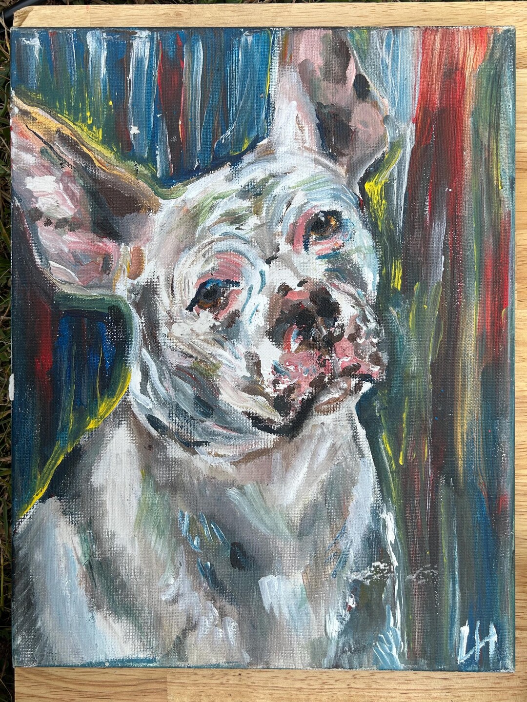 Original Painting - Bully Acrylic on Canvas - Etsy