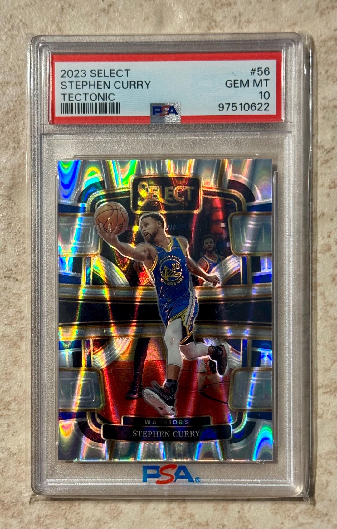 2023 Select Steph Curry #56 Tectonic PSA 10 Gem Mint - Etsy