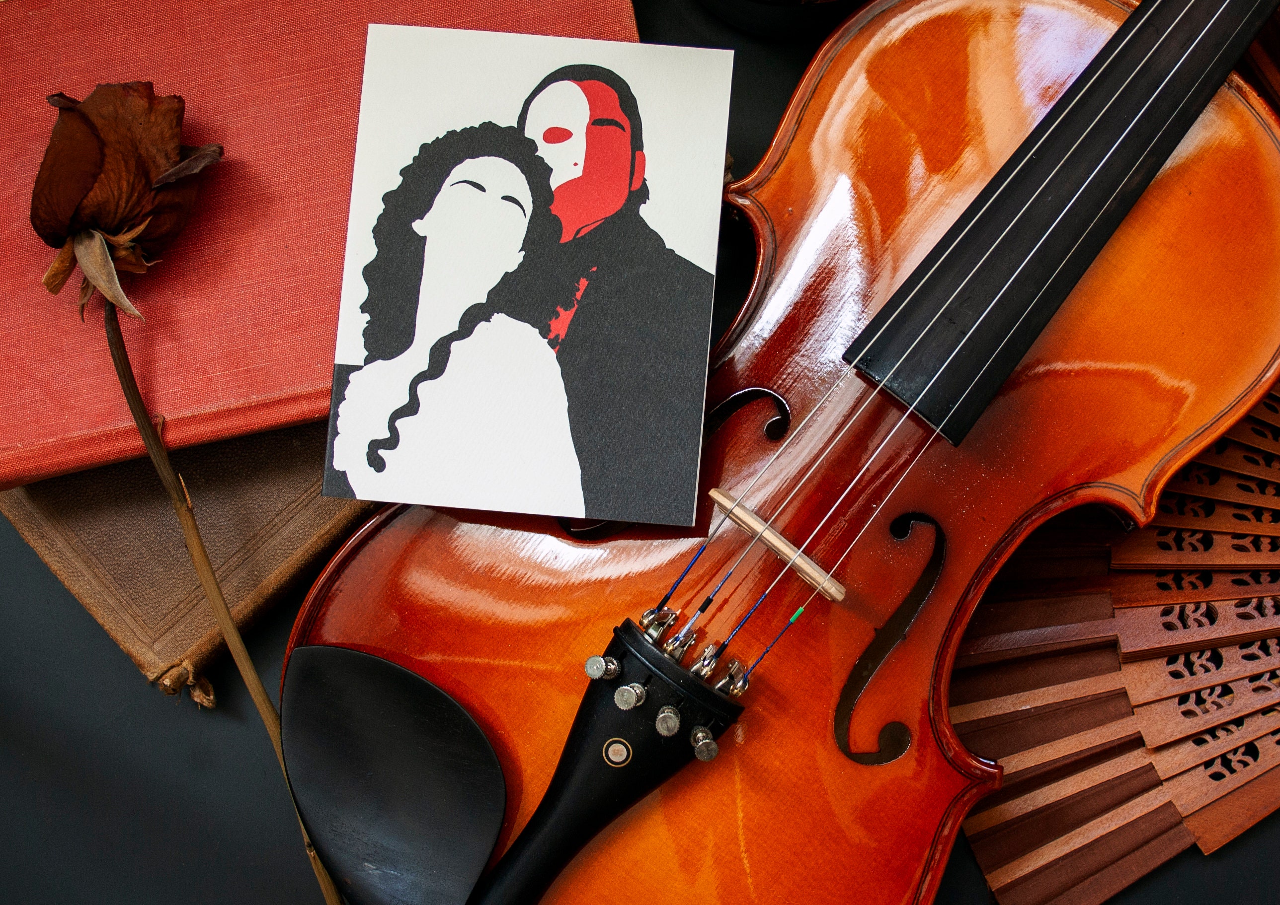 Phantom of the Opera Valentine Anniversary Card - Etsy