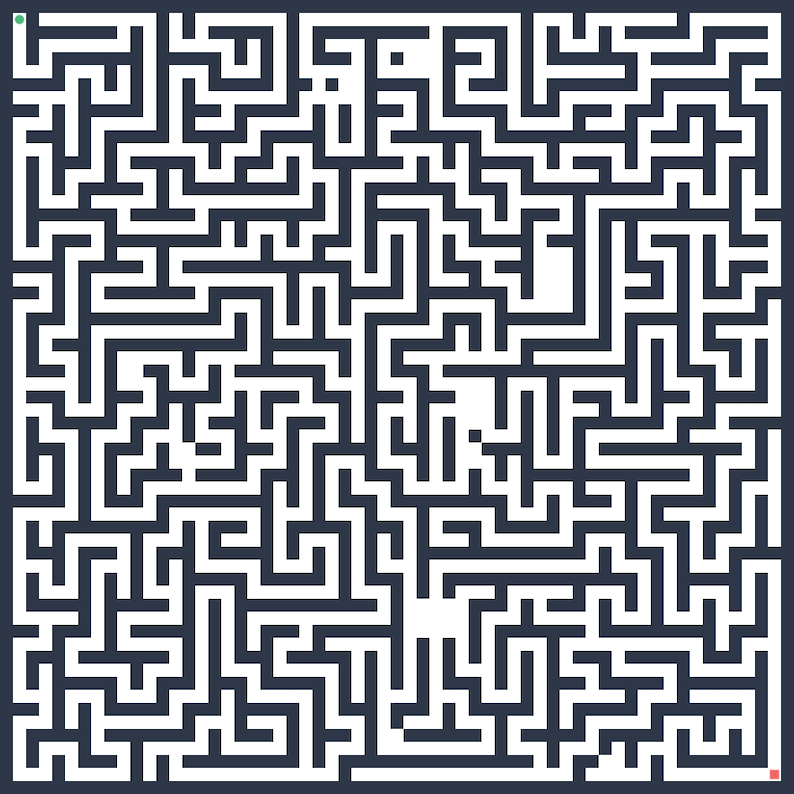 Only 1% Finish This Maze – Are You One? (61x61 Hell) - Etsy