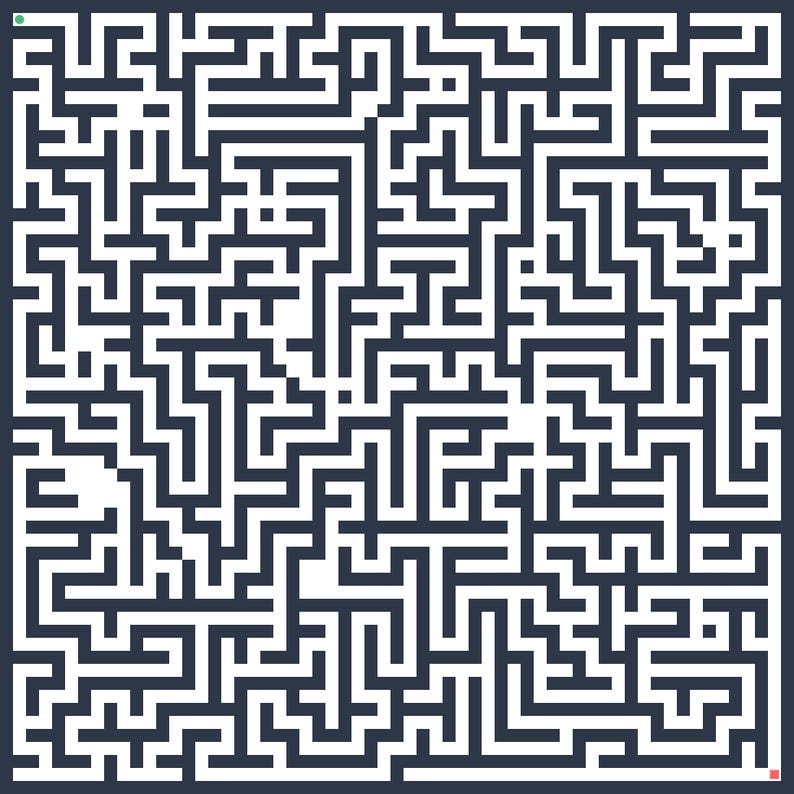 Only 1% Finish This Maze – Are You One? (61x61 Hell) - Etsy
