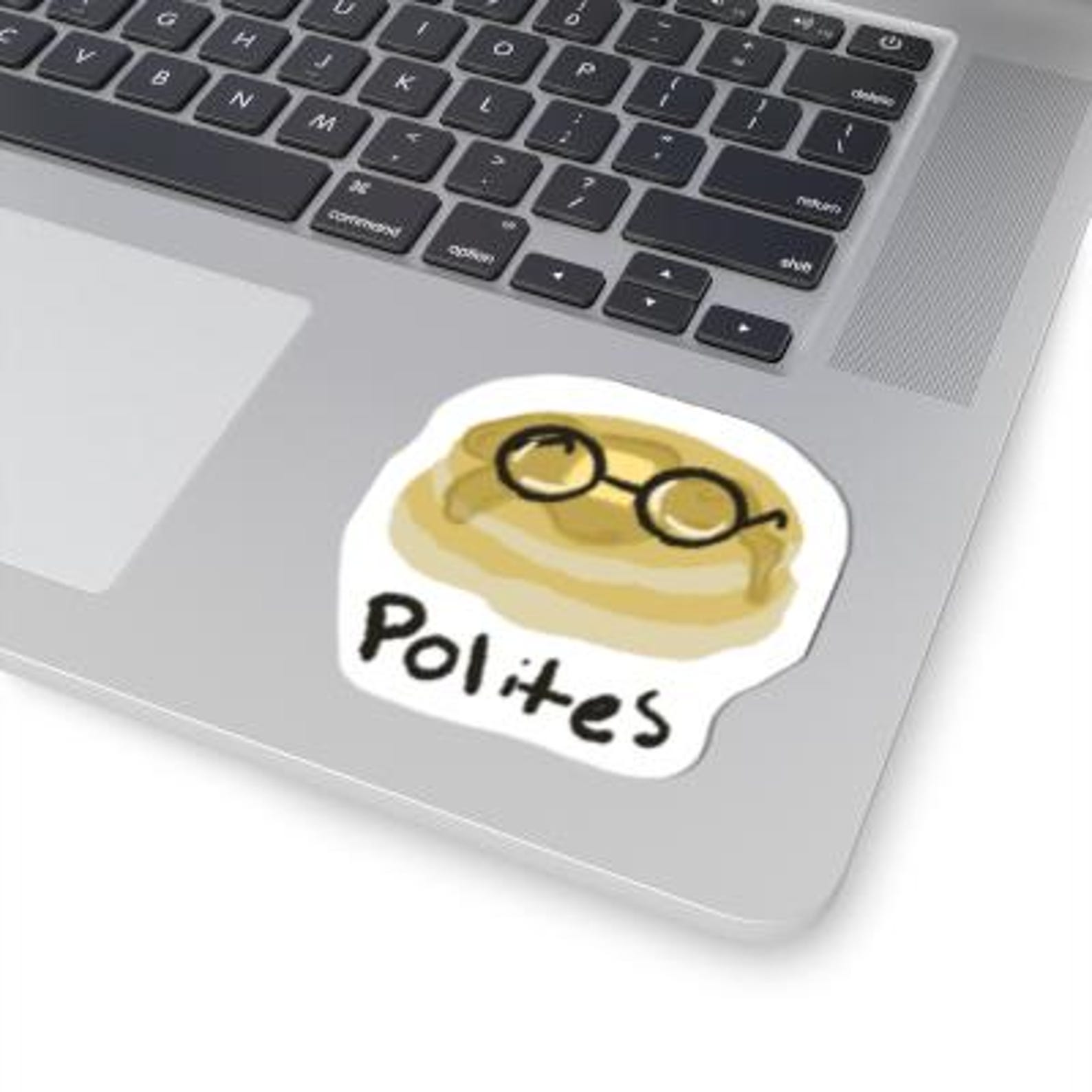 Polites Pancake Glossy Sticker – Funny Greek Mythology Fan Art - Etsy
