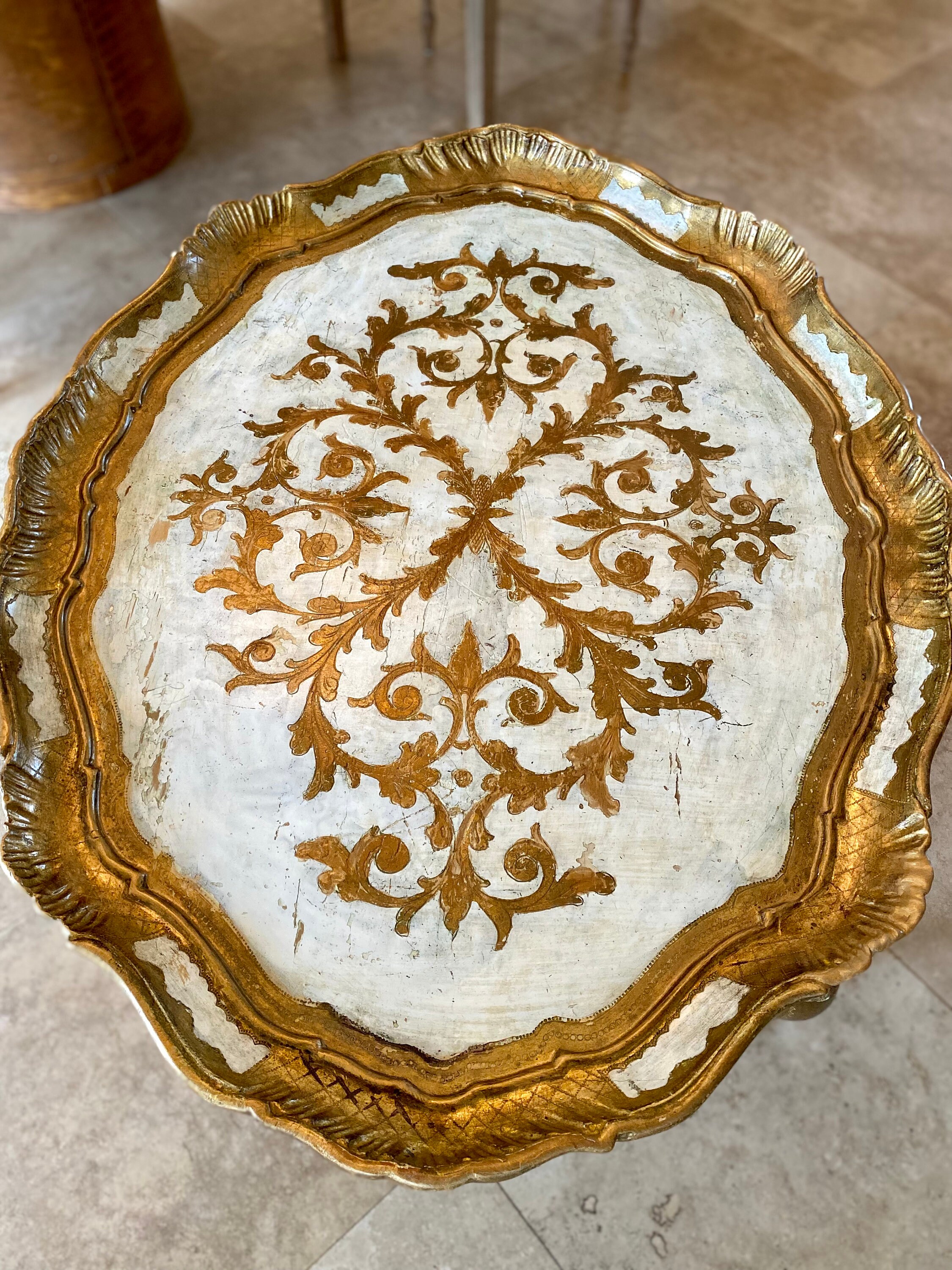 Vintage and RARE, Italian Florentine Coffee Table, HUGE, STUNNING - Etsy