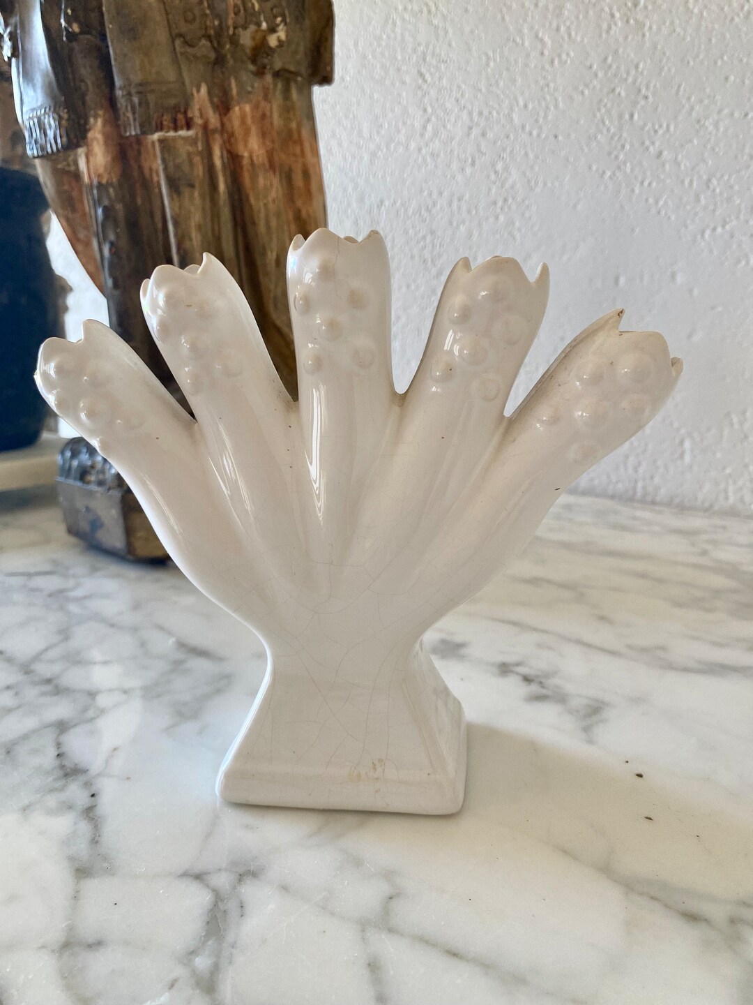 Antique Tulipier, Five Finger Flower Vase, BEAUTIFUL - Etsy