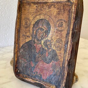 Vintage Greek Orthodox, Religious Wall Plaque, Byzantine, Made in ...