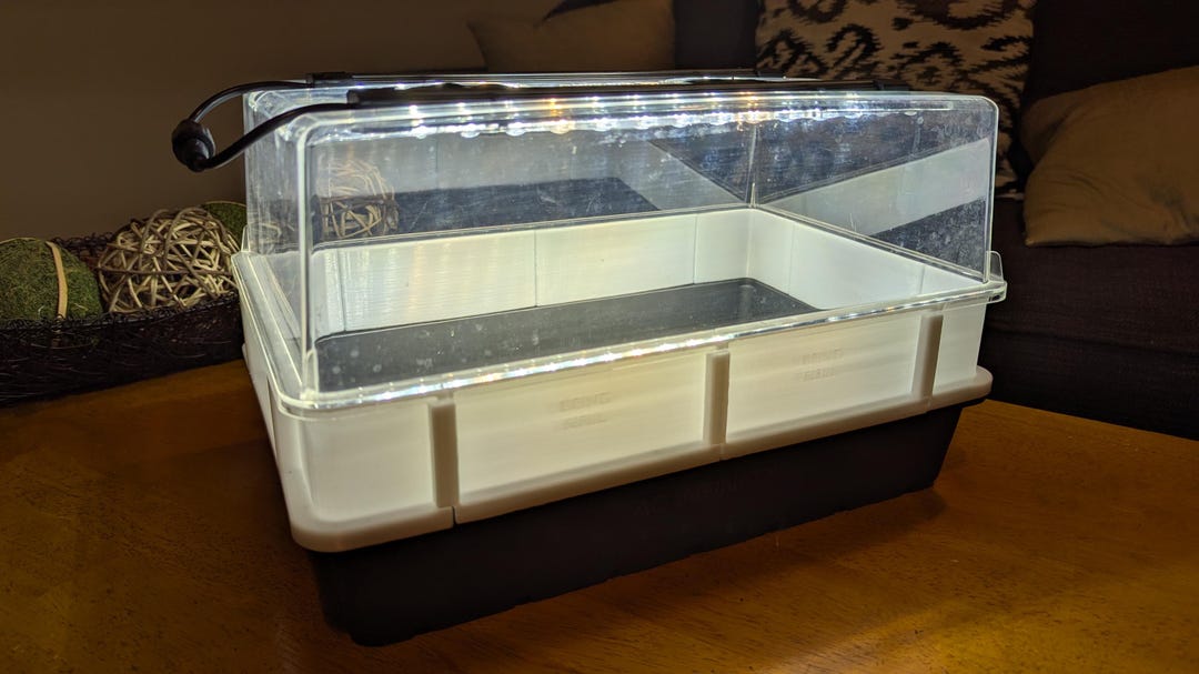 Spyder Riser for AC Infinity Heavy-duty Humidity Dome 5x8 Germination ...