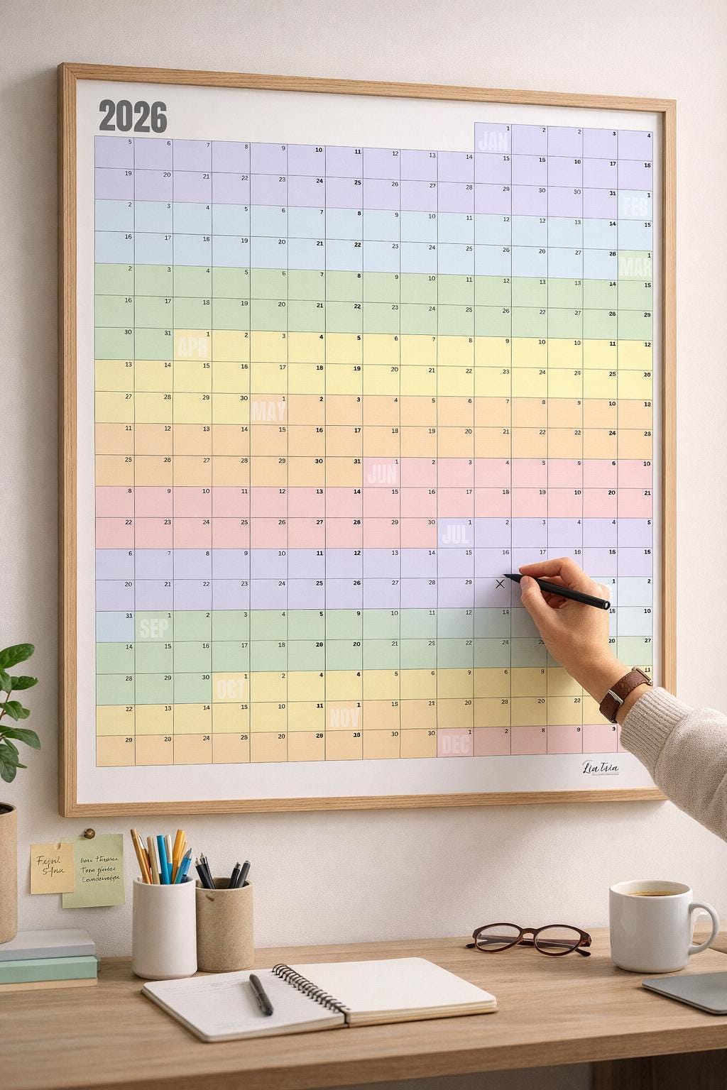 Full Year Calendar - Etsy
