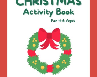 Christmas Activity Book - Etsy