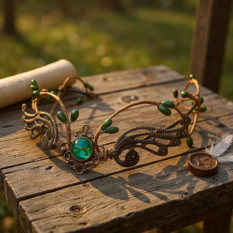 Larp Elf Crown - Etsy UK