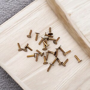 Nail Head Rivet, Metal Rivet Fastener, Leather Craft Supplies, Crafting ...