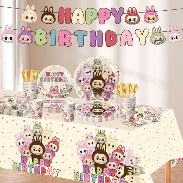 Labubu Party Decorations - Etsy