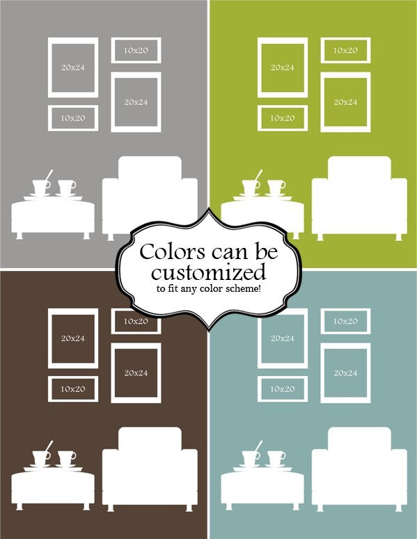 Wall Display Template 10-pack - Etsy