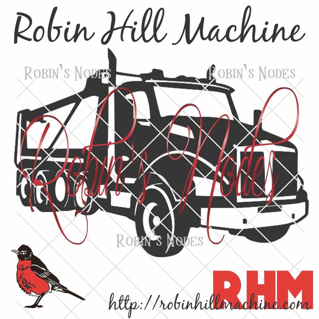 Tri-axle Truck Svg File ~ Detailed Vector for Laser and Cricut ...