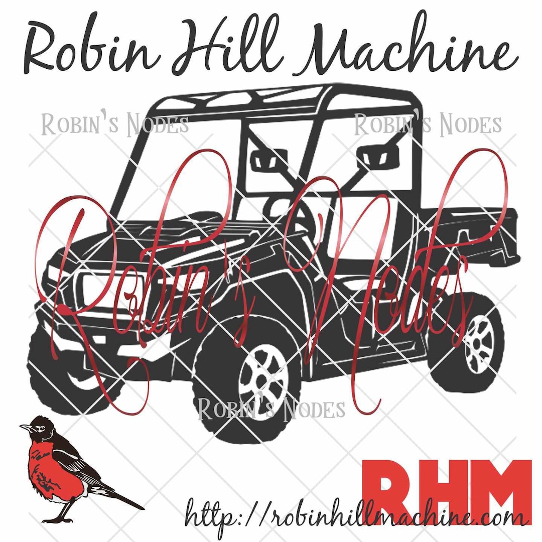 Atv Side by Side Svg File ~ Detailed Vector for Laser and Cricut ...