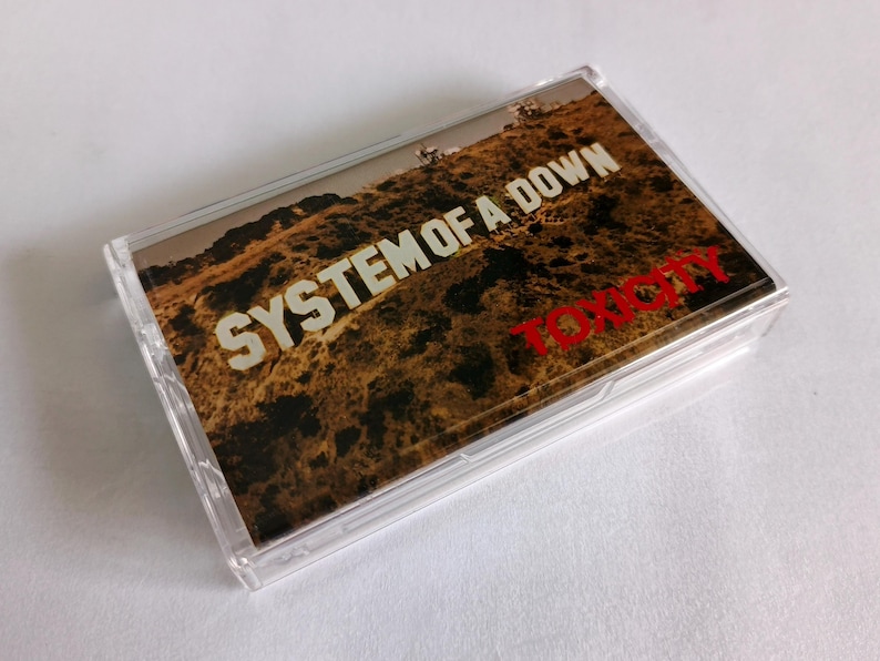 SYSTEM OF A DOWN "toxicity" Cassette Tape Unofficial / Handmade - Etsy