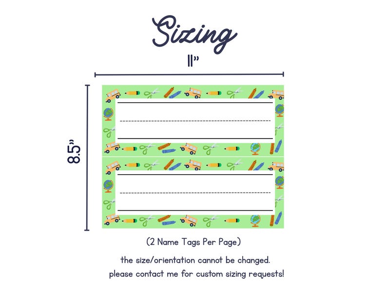 Classroom Desk Name Tag, Printable, Bundle (digital Download) - Etsy