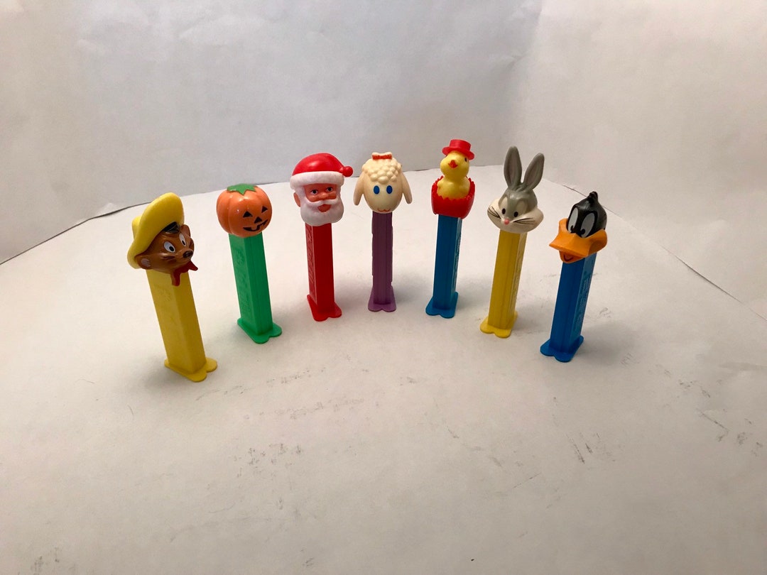 Vintage Pez Lot, Pumpkin Pez, Santa Pez, Lamb Pez, Chicken Pez, Daffy ...