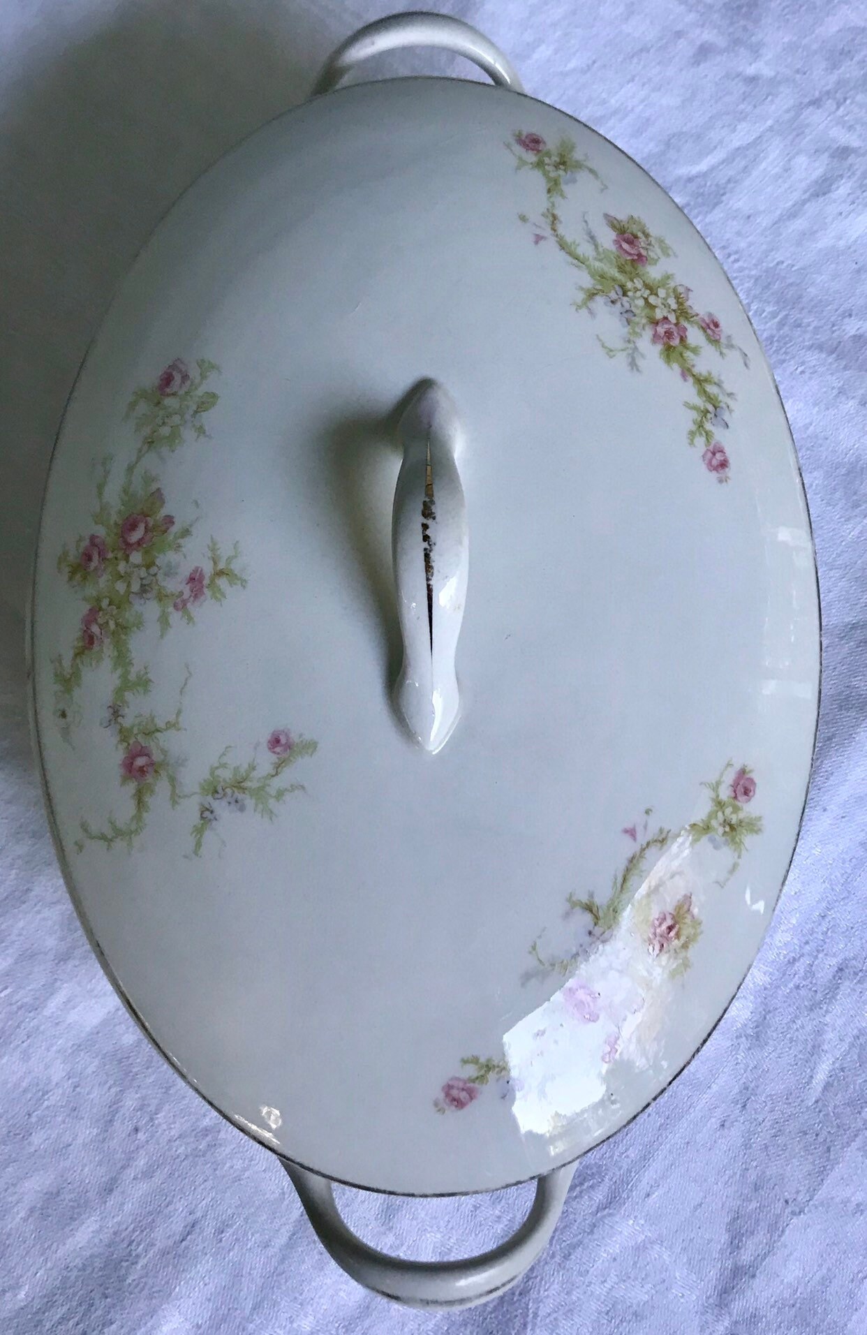 Vintage Edwin M Knowles Tureen, Vintage Lidded Serving Dish, Lidded ...