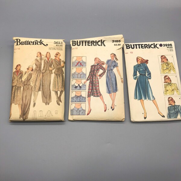 Butterick Patterns 1980s - Etsy