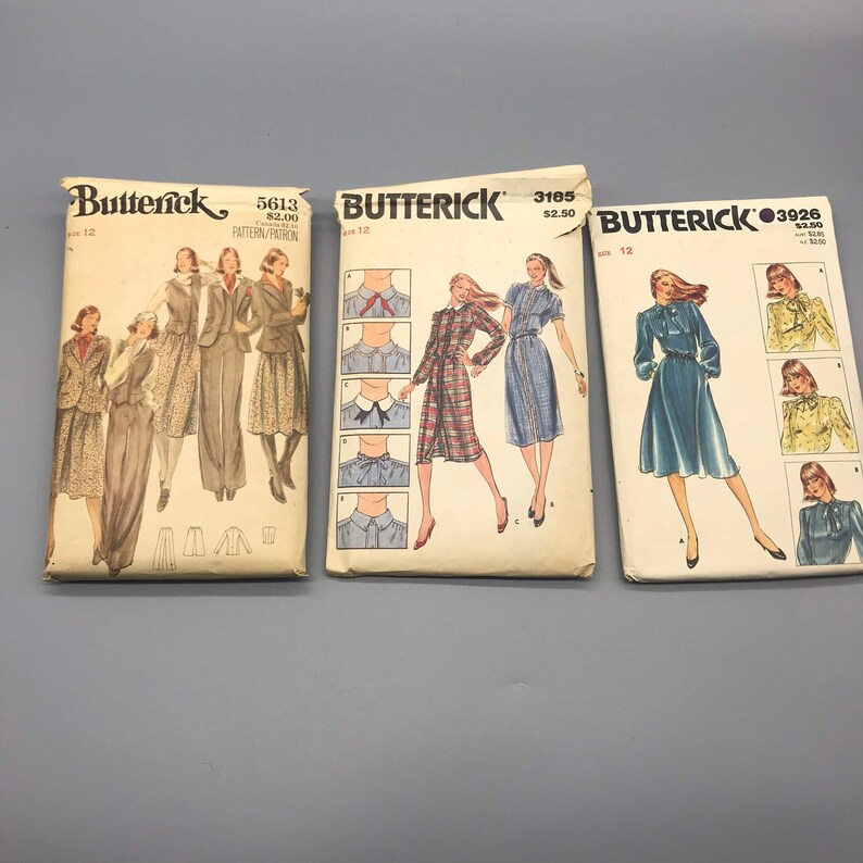 Pattern Lot Butterick Suit Dress Patterns Vintage Sewing - Etsy UK