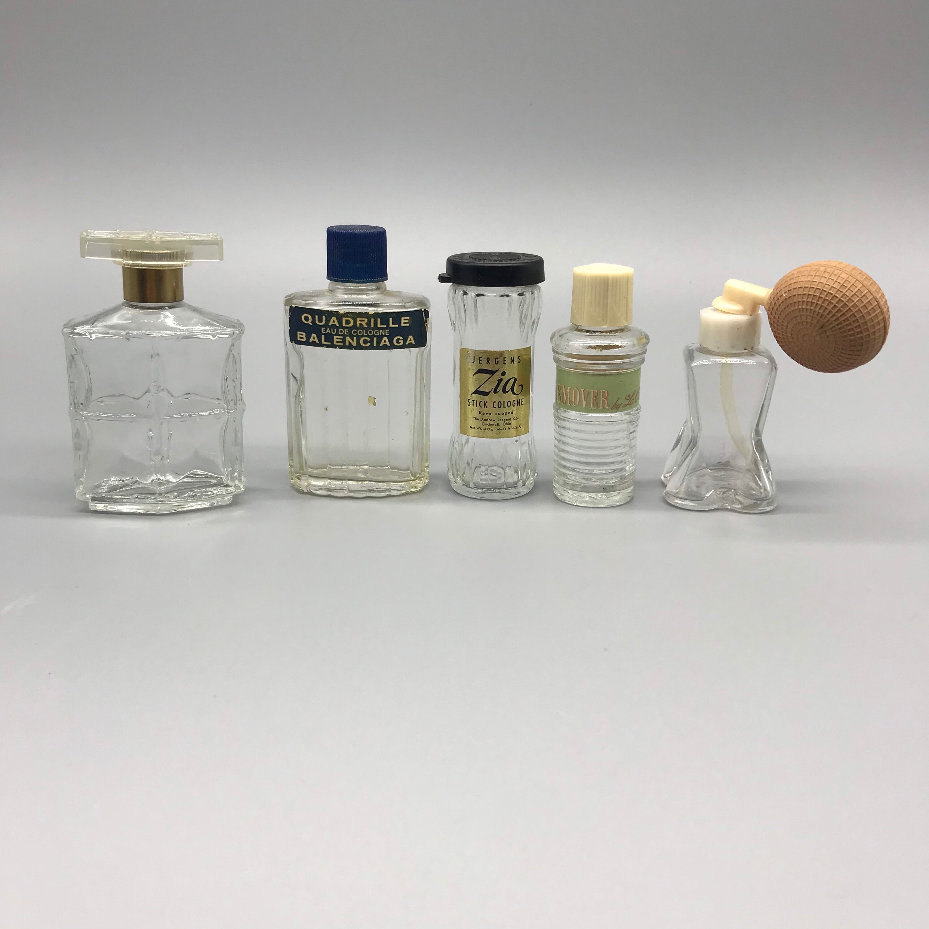 Vintage Bottle Collection Vintage Cosmetic Bottles Cologne - Etsy