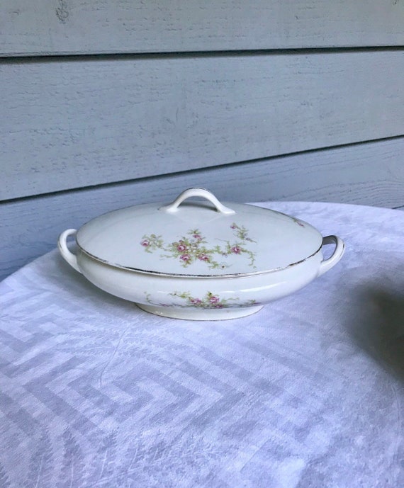 Vintage Edwin M Knowles Tureen Vintage Lidded Serving Dish | Etsy