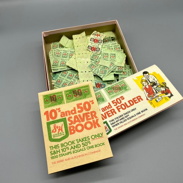 S and H Green Stamps - Etsy