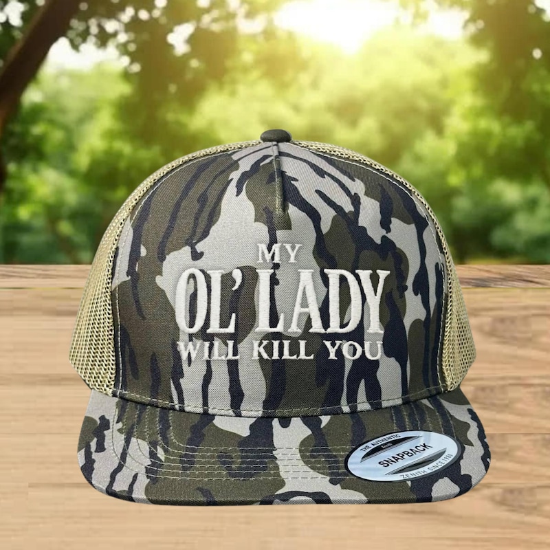 Camo 7 Panel Hats - Etsy