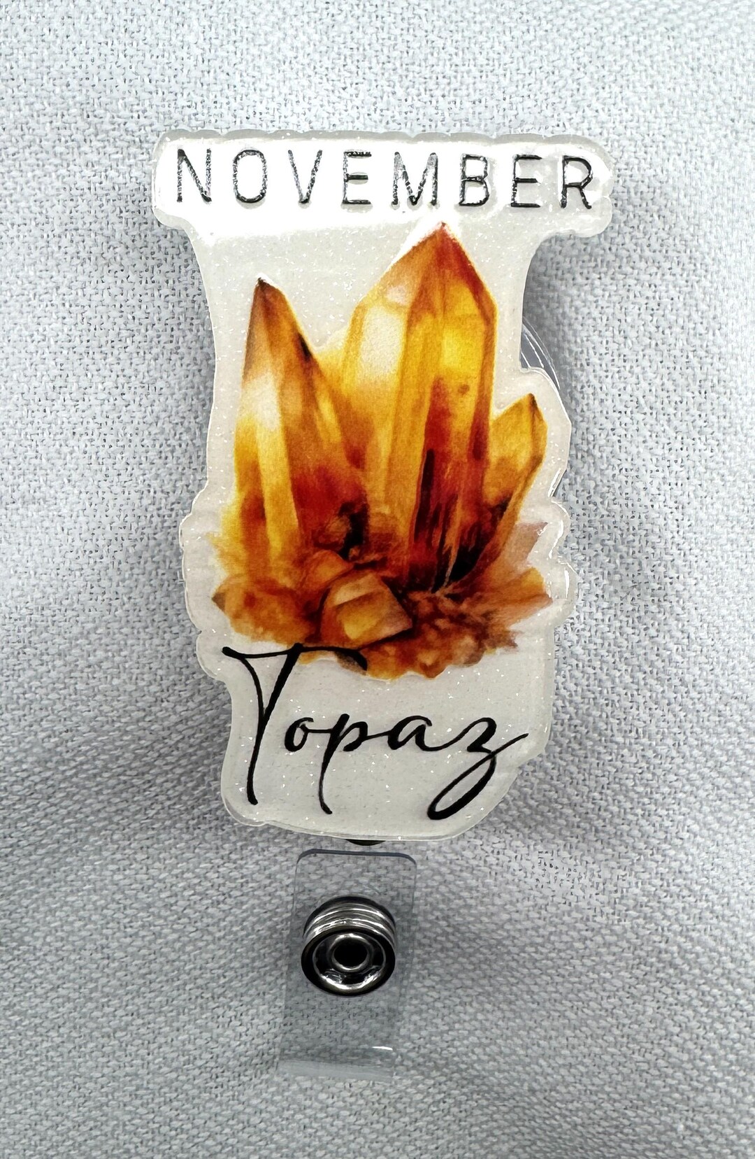November Topaz Birthday Birth Stone Gem Stone Crystal Horoscope Glitter ...