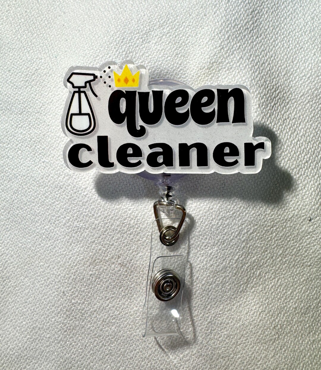 Queen Cleaner Housekeeper Maid Clean Cleaning Employee Manager Swivel ...