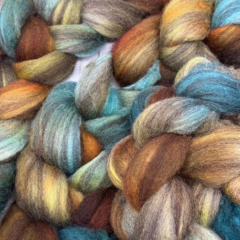 Hand Dyed Roving - Etsy