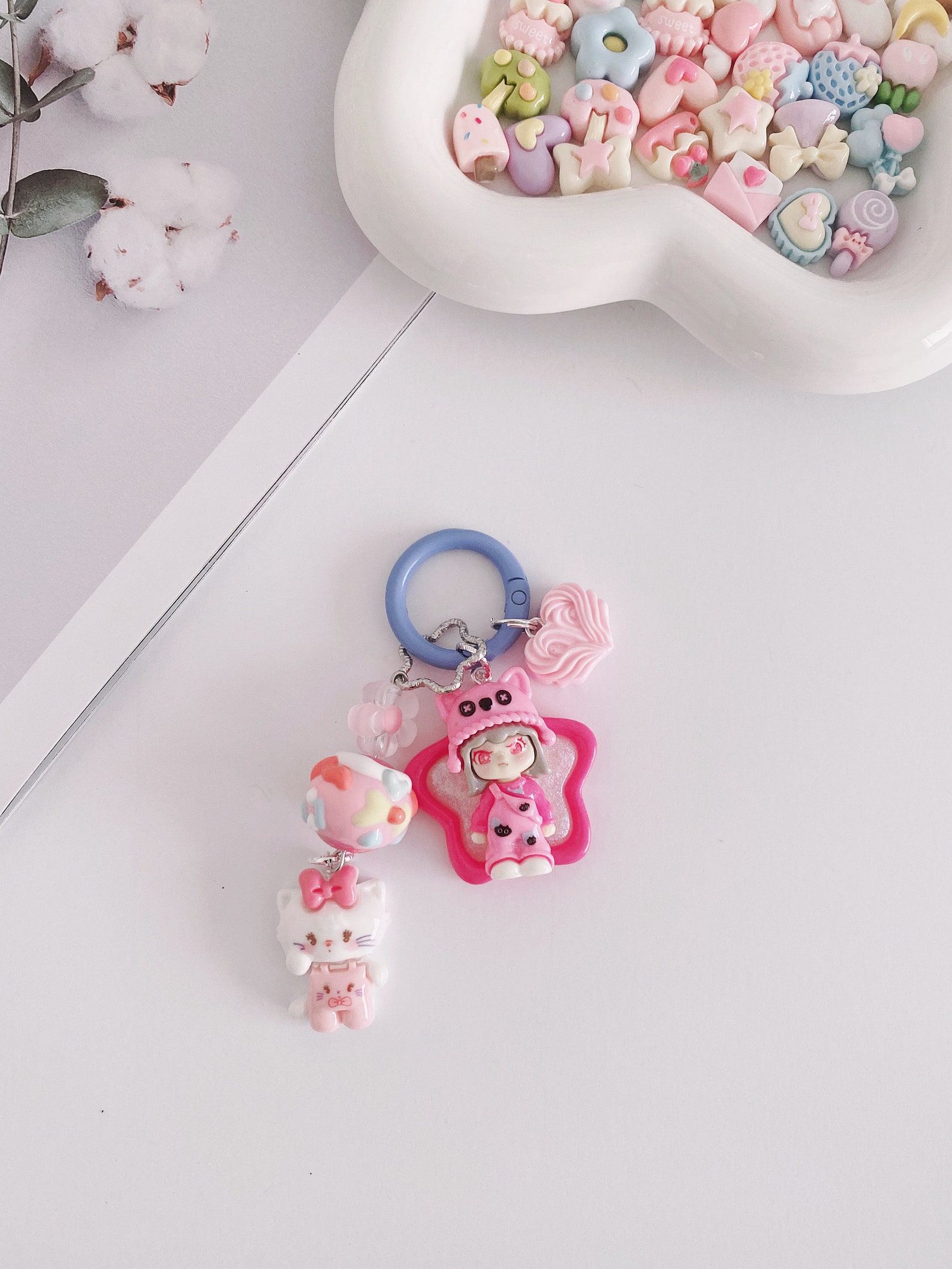 Decoden Dora Charm Keychain - Etsy