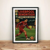 Liverpool You'll Never Walk Alone Poster | Football Soccer Art | LFC ...