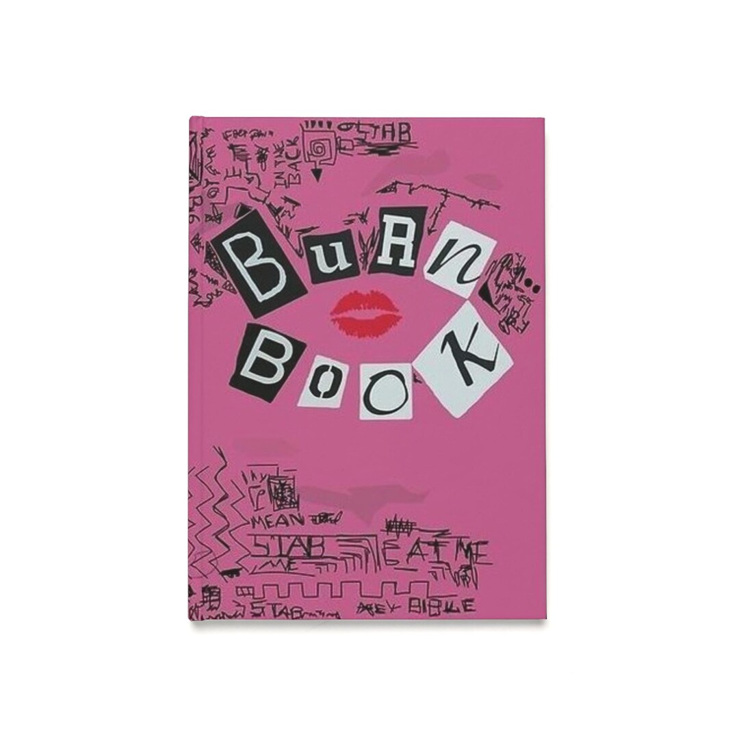 Burn Book Journal - Etsy