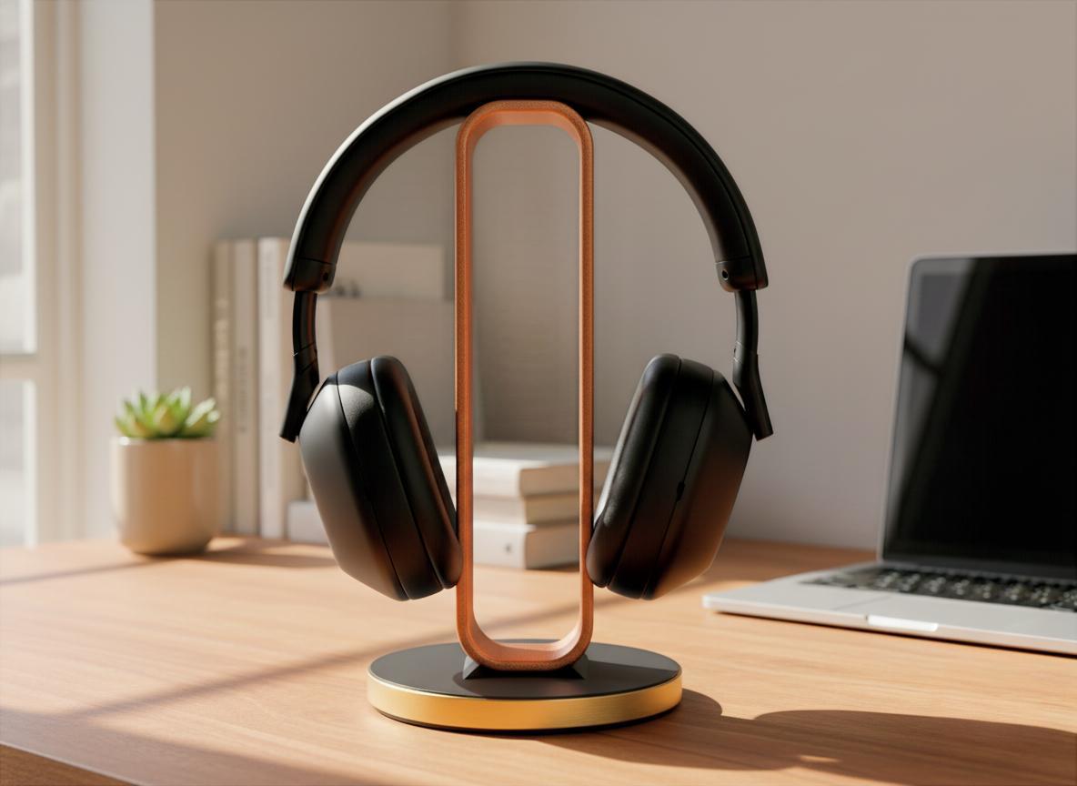 Headphone Stand 3D (printed by 3destudioca) - Etsy
