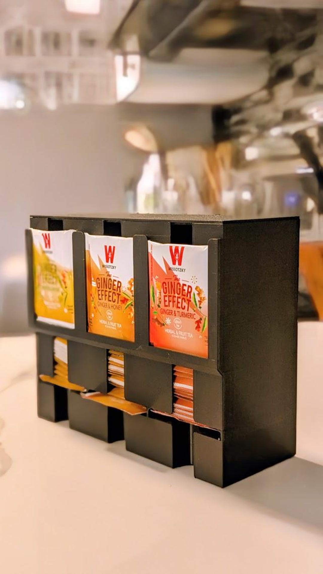3D Printed Tea Organizer – Top-load Dispenser, Wall-mount or Counter - Etsy