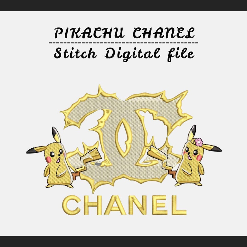 Yellow Anime Mouse Embroidery Design | Japanese Anime Embroidery ...