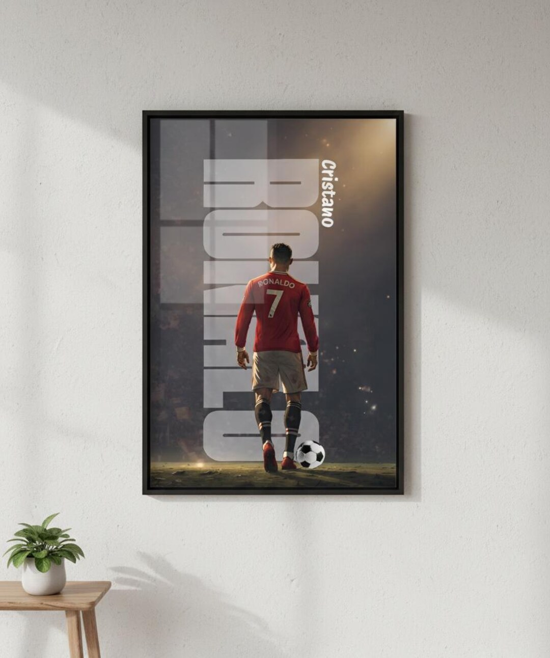 Cristiano Ronaldo Design PNG | Football Lovers | CR7 Wall Art | Soccer ...